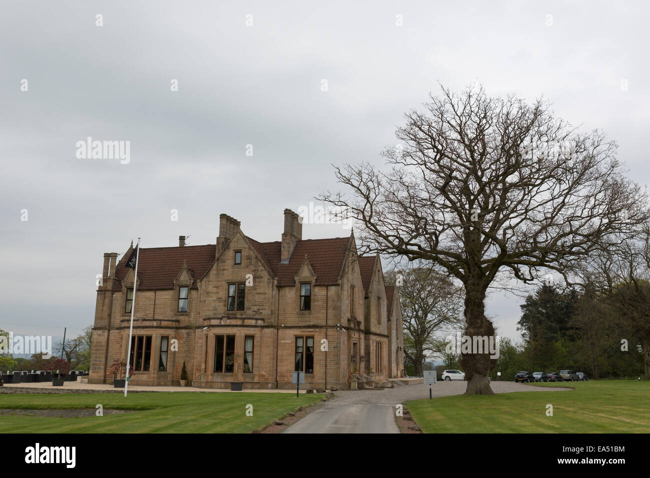 Glenbervie House Hotel, Larbert, Stirlingshire, Scotland Stock Photo ...