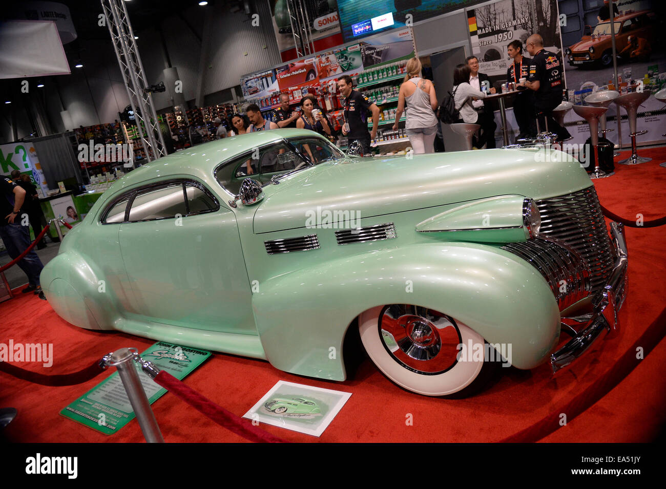Las Vegas, Nevada, USA. 6th November, 2014. One of the many custom cars ...