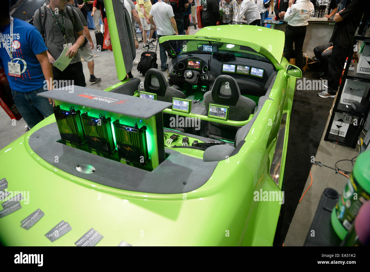 Las Vegas, Nevada, USA. 6th November, 2014. One of the many custom cars ...