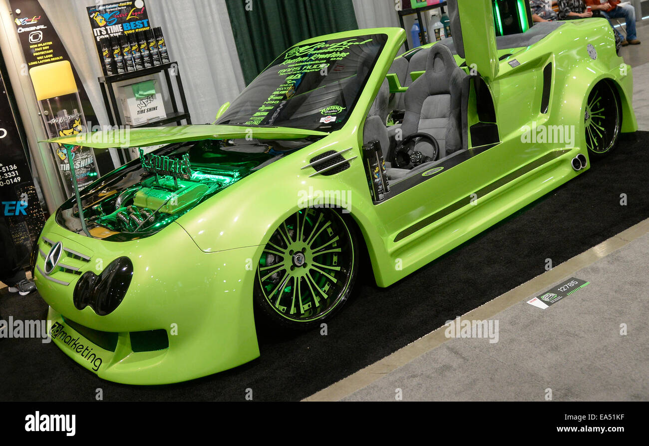 Las Vegas, Nevada, USA. 6th November, 2014. One of the many custom cars ...