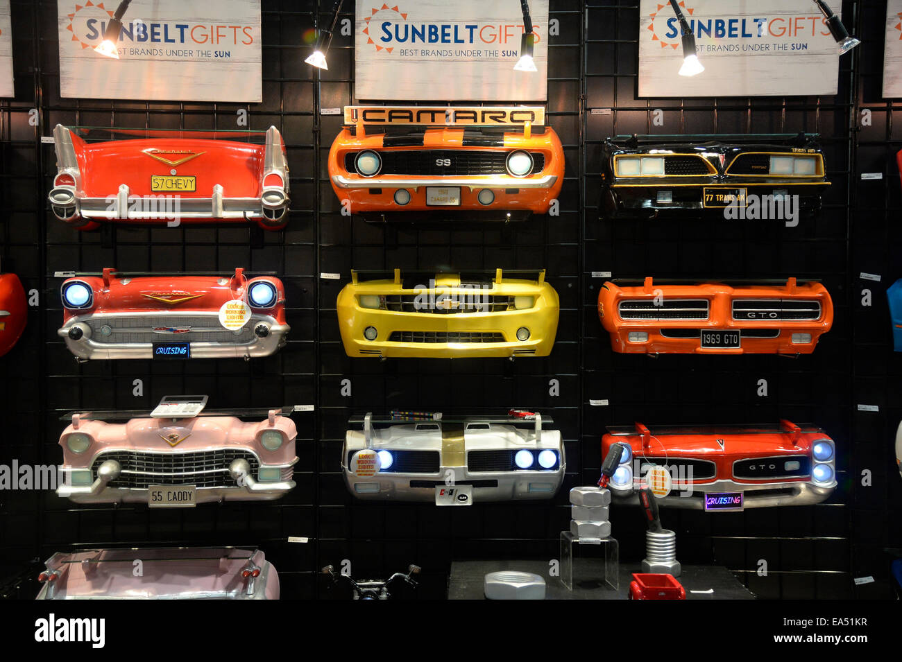 Las Vegas, Nevada, USA. 6th November, 2014. Sunbelt Gifts shows theirs ...