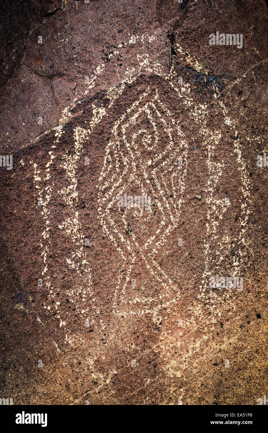 Petroglyphs at Three Rivers Petroglyph Site, Three Rivers, New Mexico ...
