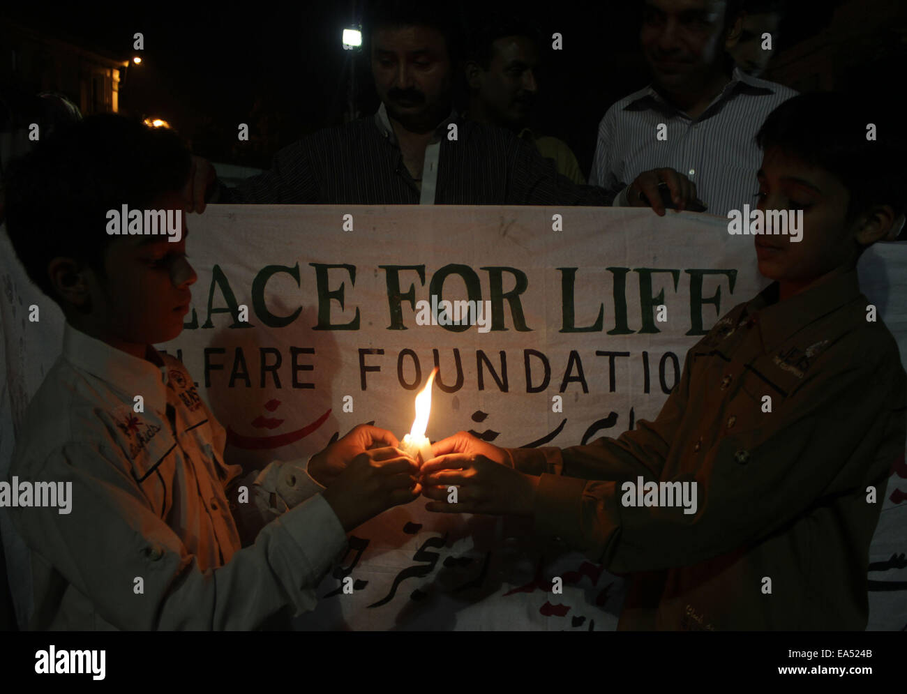 Pakistani workers of a Local NGO,”Peace for Life Welfare Foundation ...