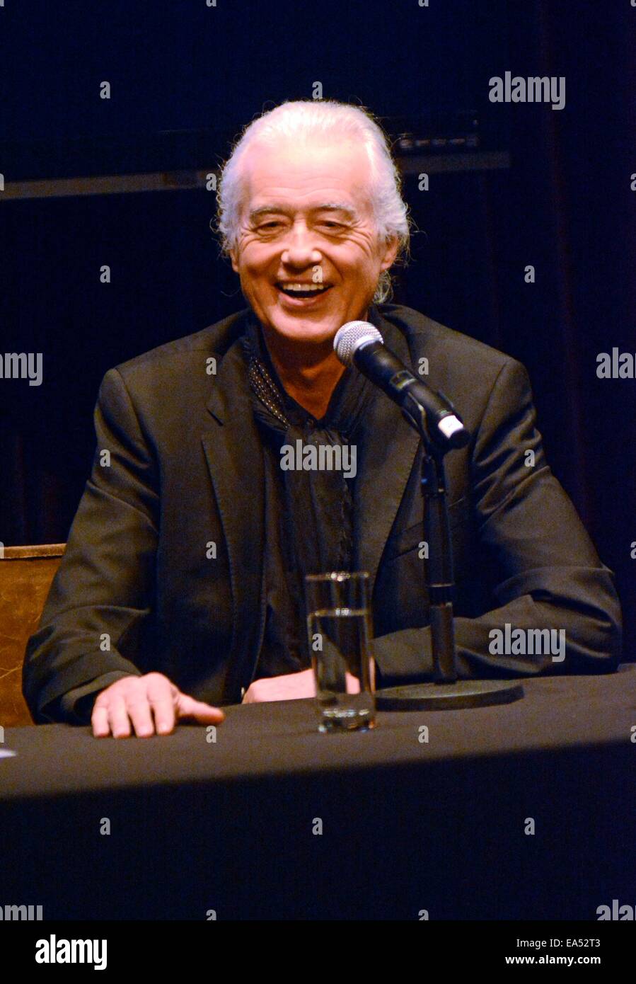 New York, NY, USA. 6th Nov, 2014. Jimmy Page in attendance for JIMMY ...