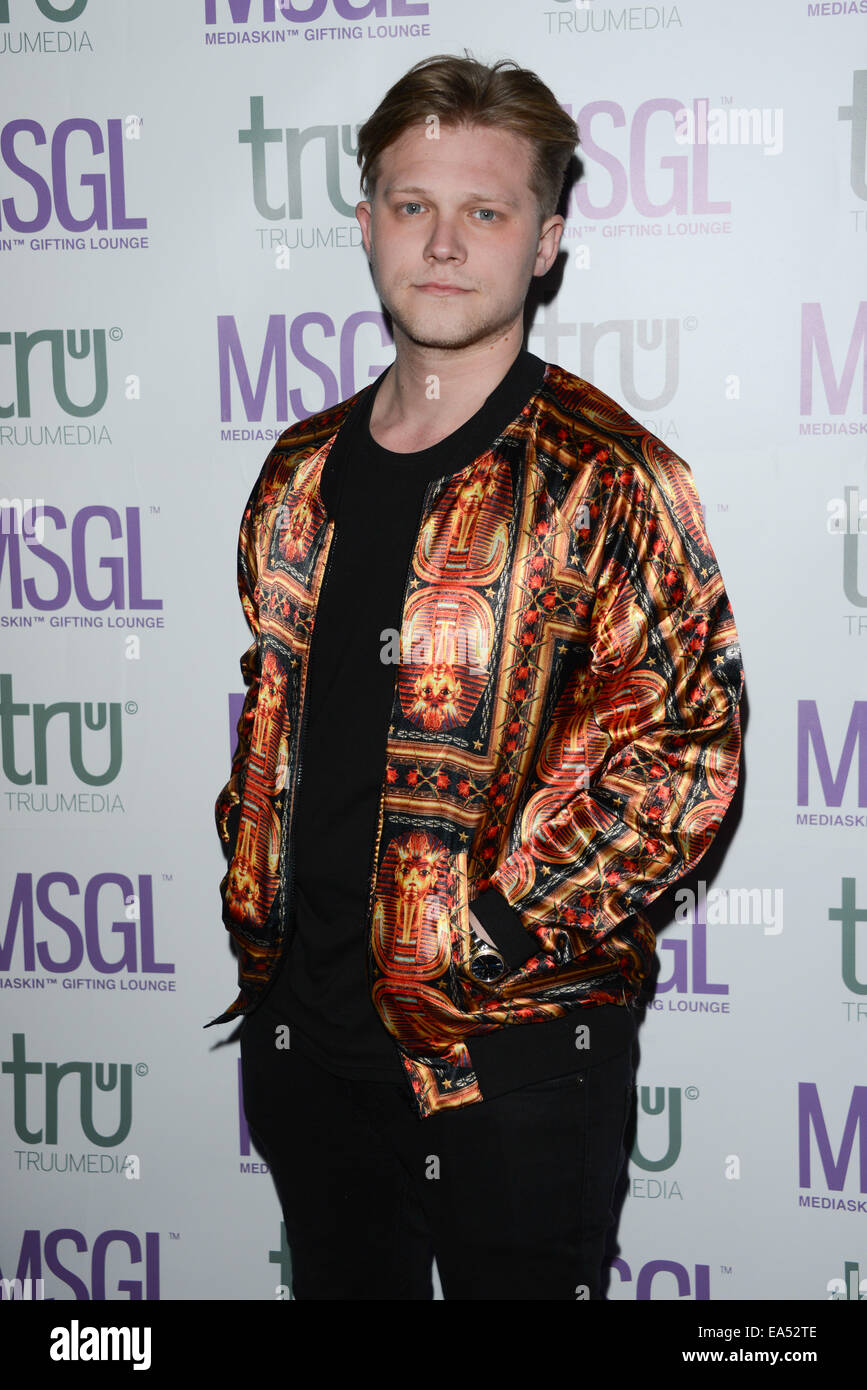 London, UK. 6th Nov, 2014. Charlie Hedges attends the MediaSKIN NTA ...