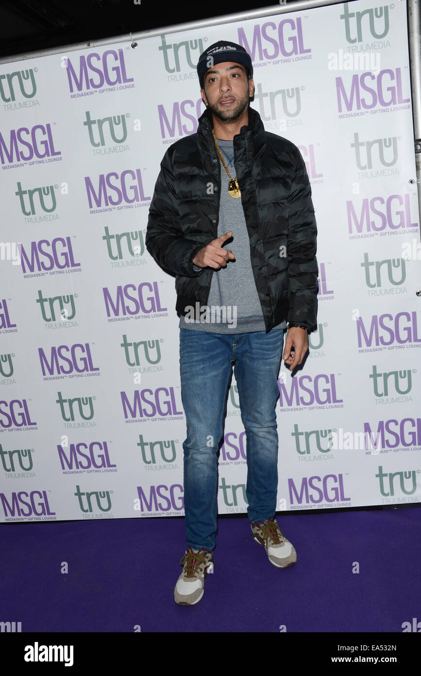 London, UK. 6th Nov, 2014. DJ Target attends the MediaSKIN NTA Gifting ...