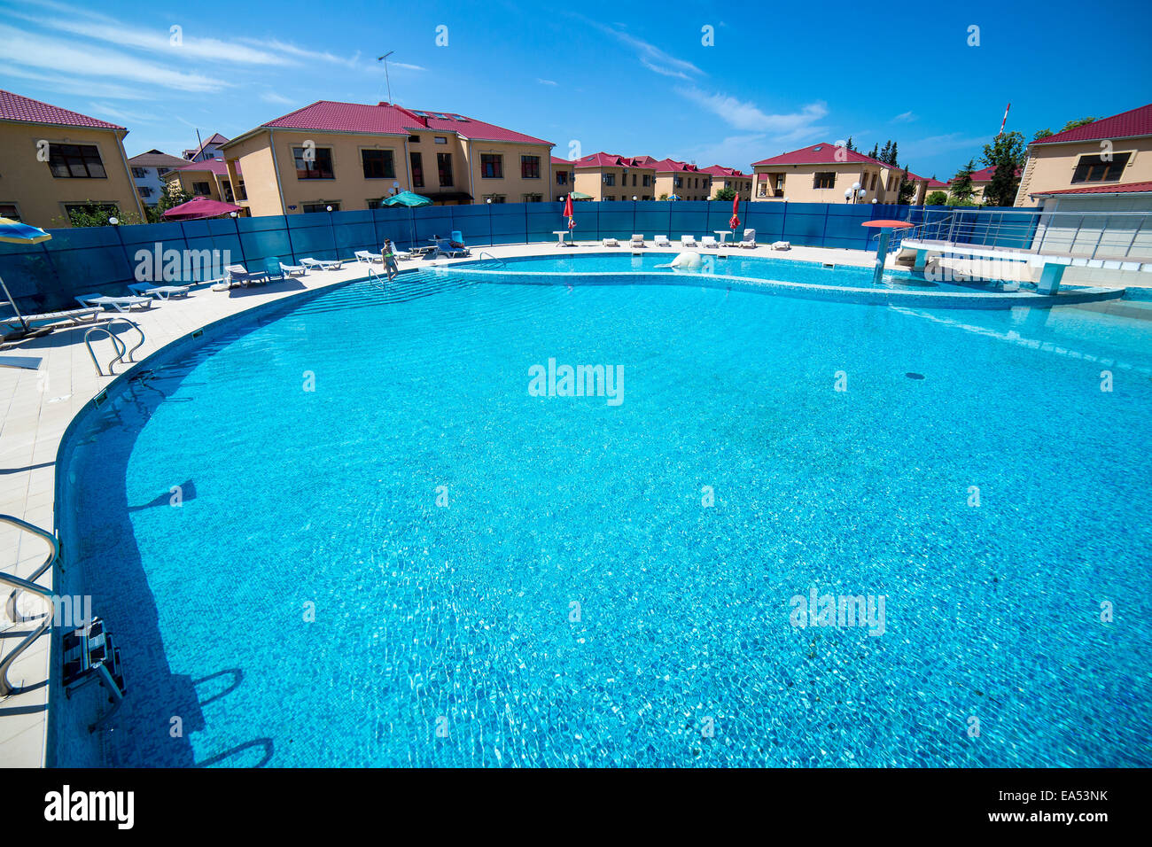 Swimming pool, resort Stock Photo - Alamy
