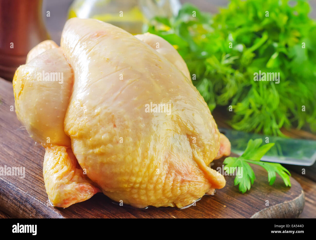 Raw whole chicken isolated tray hi-res stock photography and images - Alamy