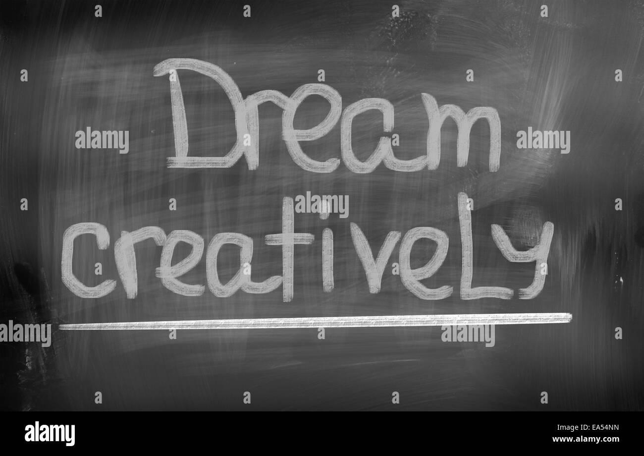 Concept Handwritten With Chalk - Color Image Stock Photo - Alamy