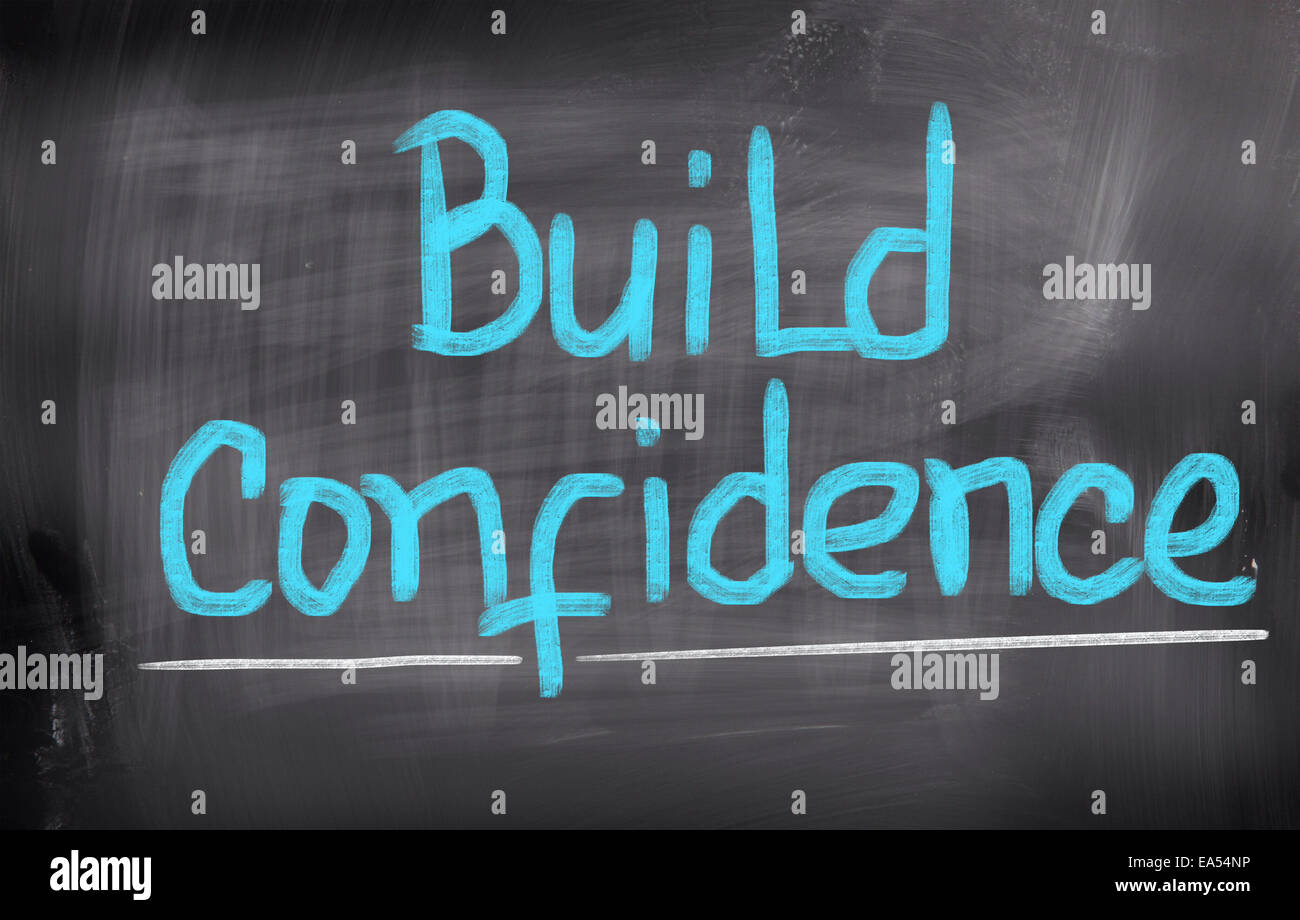 Concept Handwritten With Chalk - Color Image Stock Photo - Alamy