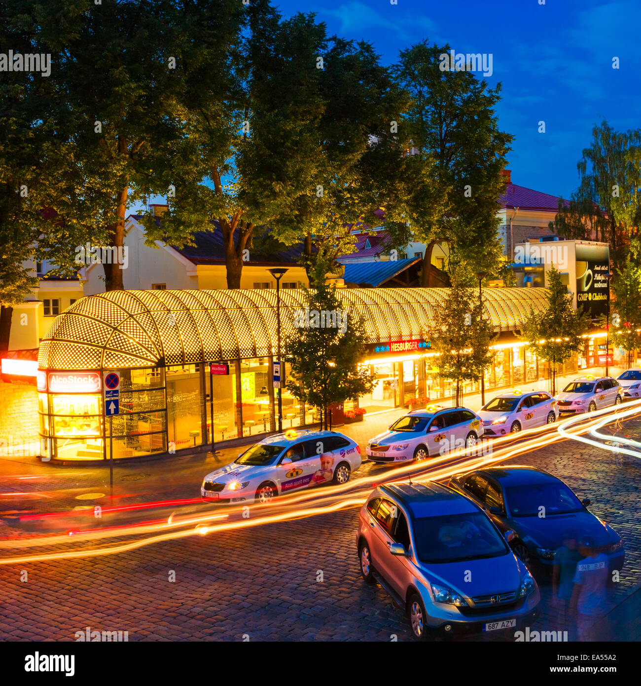 Tallinn taxi estonia hi-res stock photography and images - Alamy