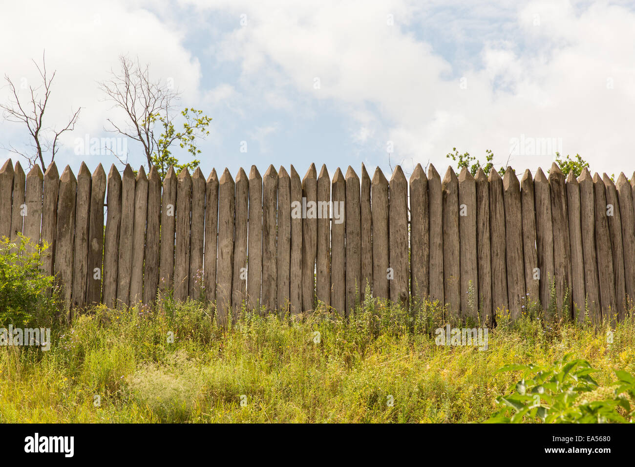 Fortified settlement Ukrainian Cossacks 16-18 centuries Stock Photo - Alamy