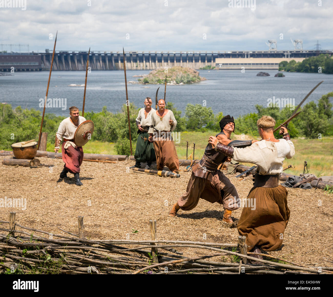 Ukrainian cossack uniform hi-res stock photography and images - Alamy