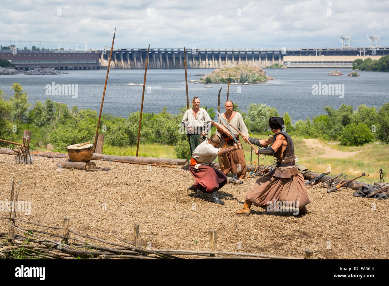 Ukrainian cossack uniform hi-res stock photography and images - Alamy