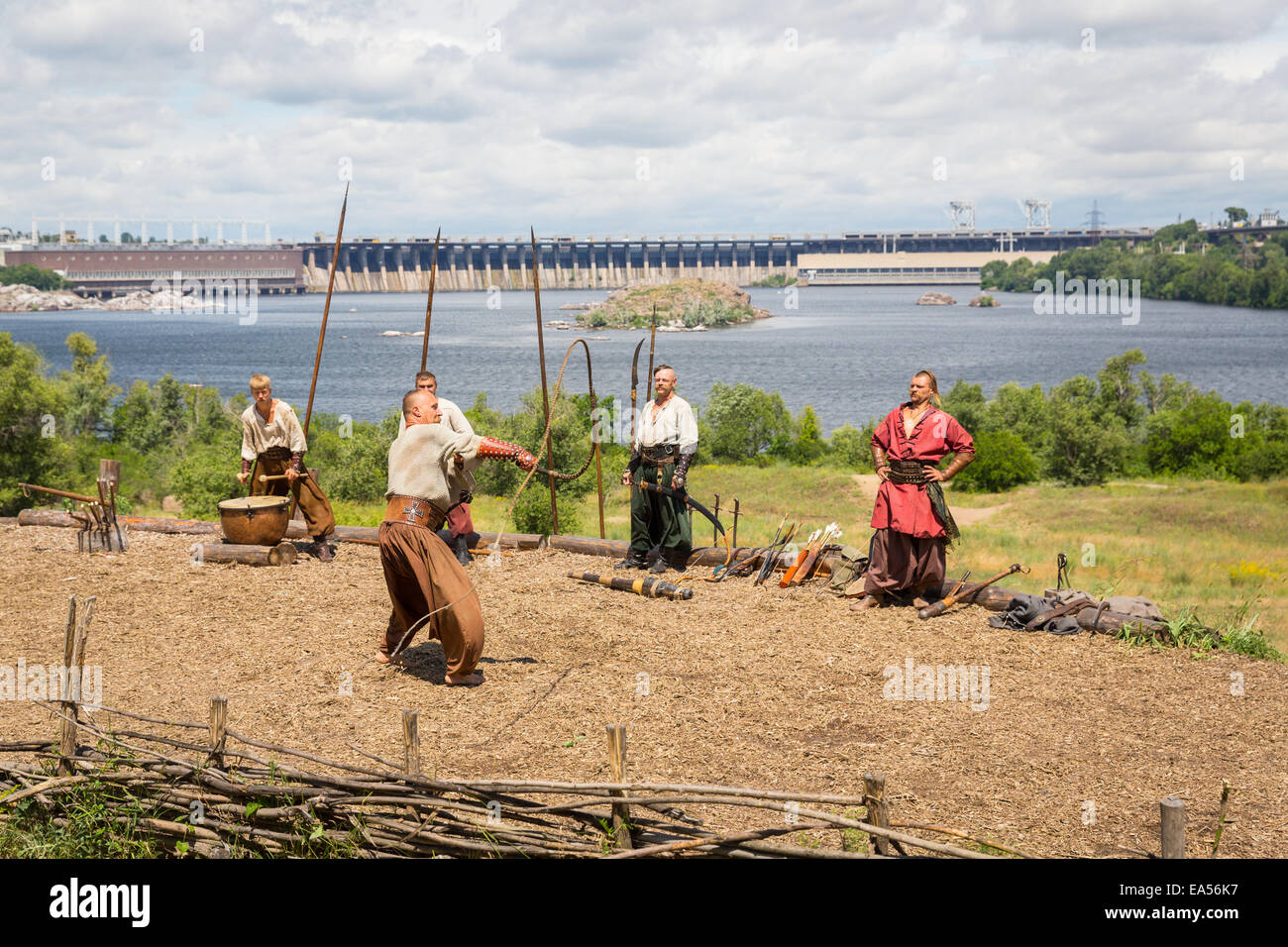 Ukrainian cossack weapon hi-res stock photography and images - Alamy