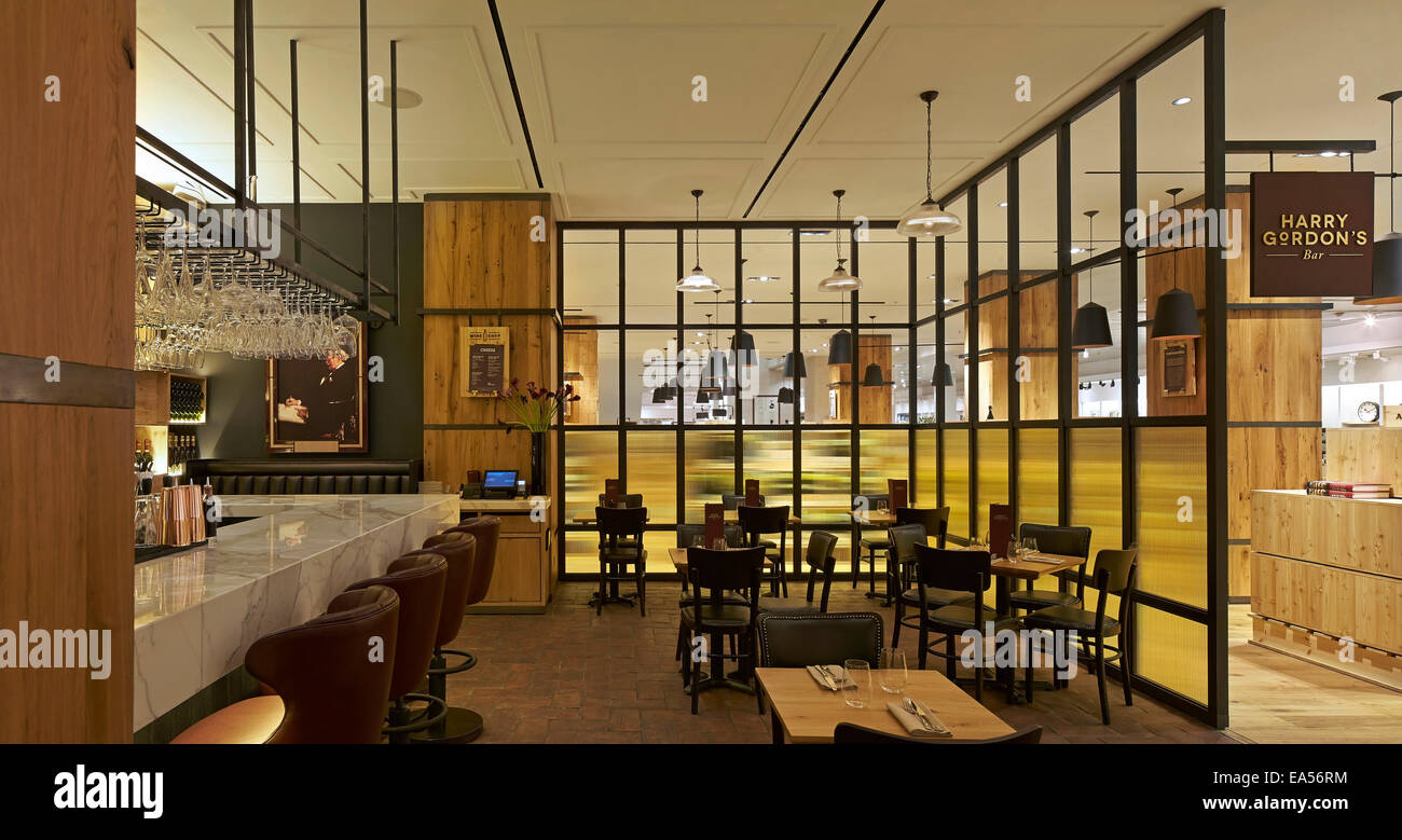 Selfridges Wine Shop, London, United Kingdom. Architect: Campaign ...