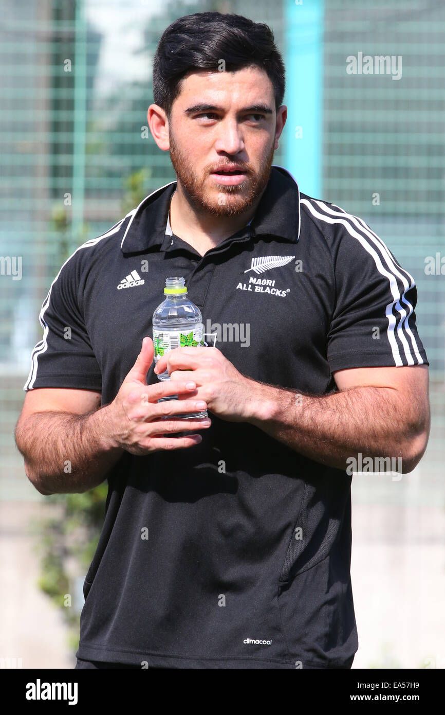 Tokyo, Japan. 7th Nov, 2014. Nehe Milner-Skudder (Maori All Blacks ...