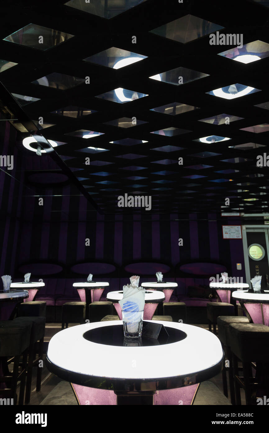 Dance club interior. Payner Dance Center Bulgaria Stock Photo - Alamy