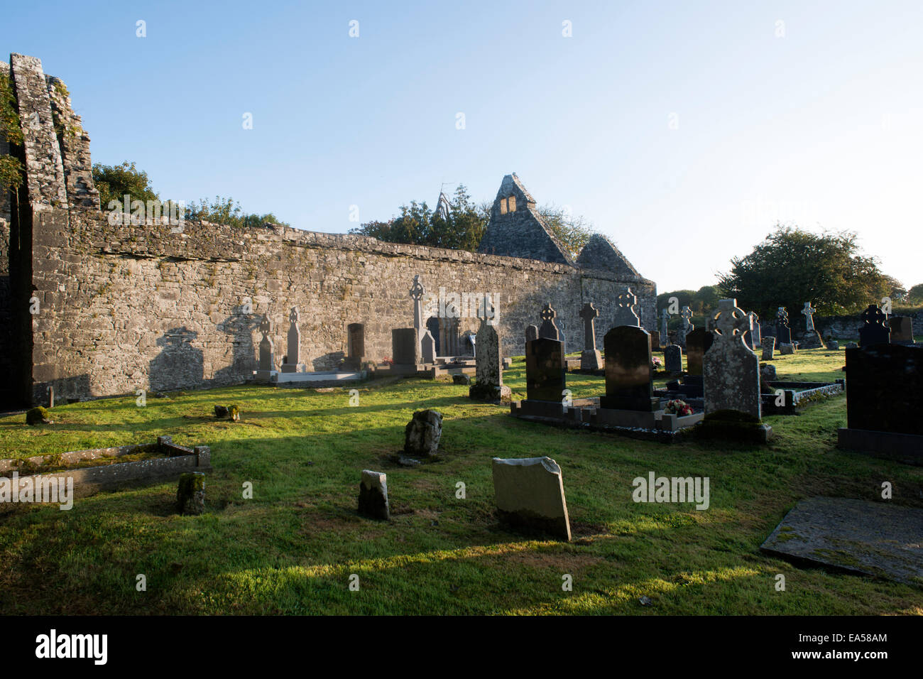 graveyard near the church Stock Photo - Alamy