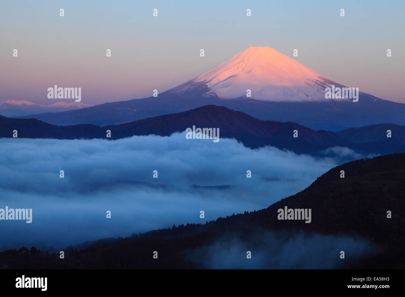 View of Mount Fuji Stock Photo - Alamy