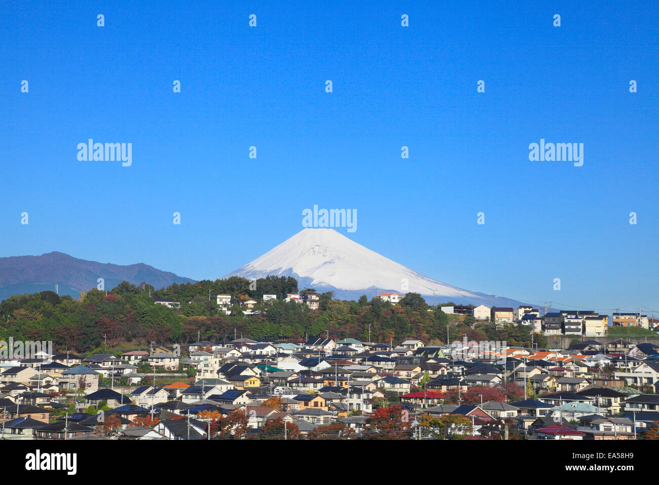 View of Mount Fuji Stock Photo - Alamy