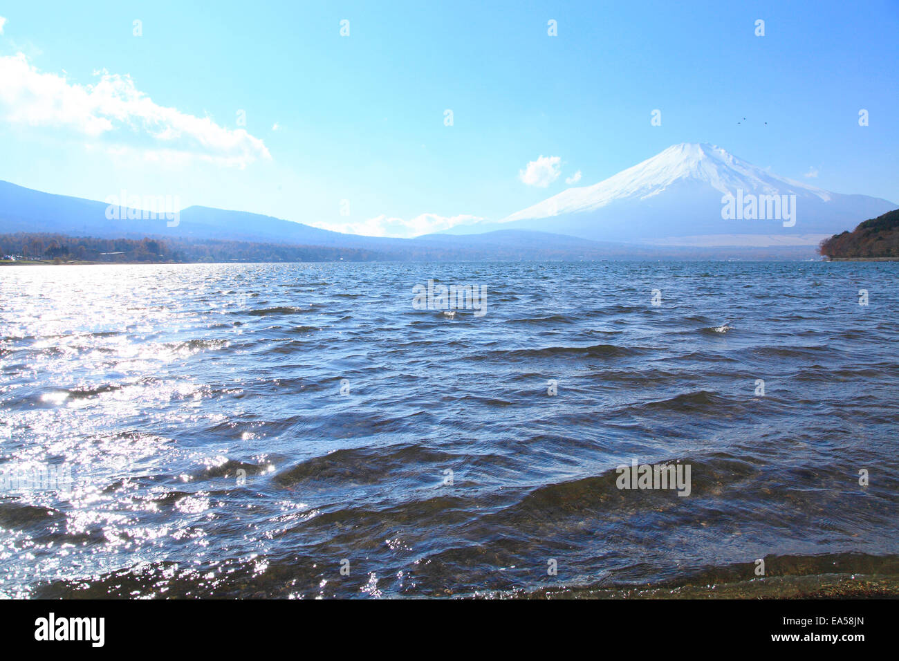 View of Mount Fuji Stock Photo - Alamy