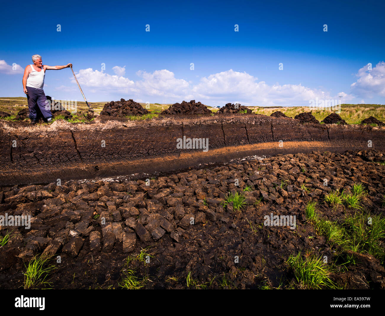 Turf cutting hi-res stock photography and images - Alamy
