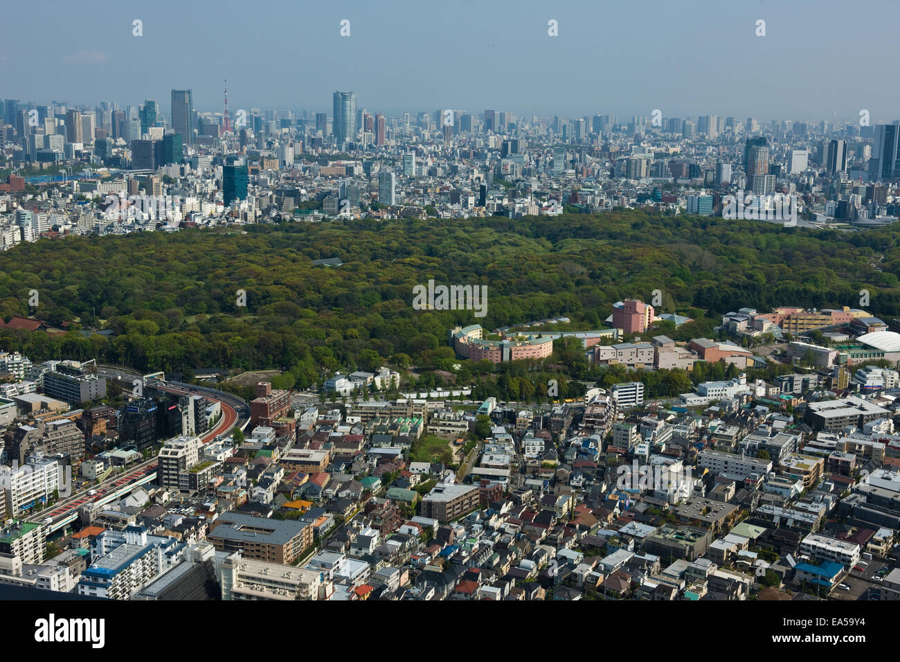 View of Tokyo cityscape, Japan Stock Photo - Alamy