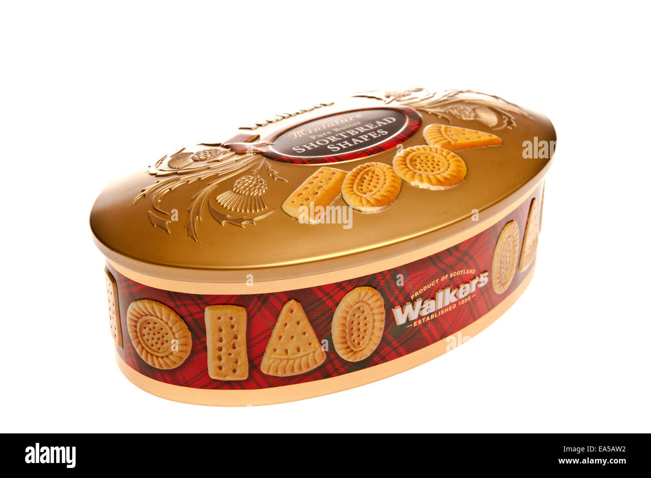 box of Walkers shortbread biscuits Stock Photo - Alamy