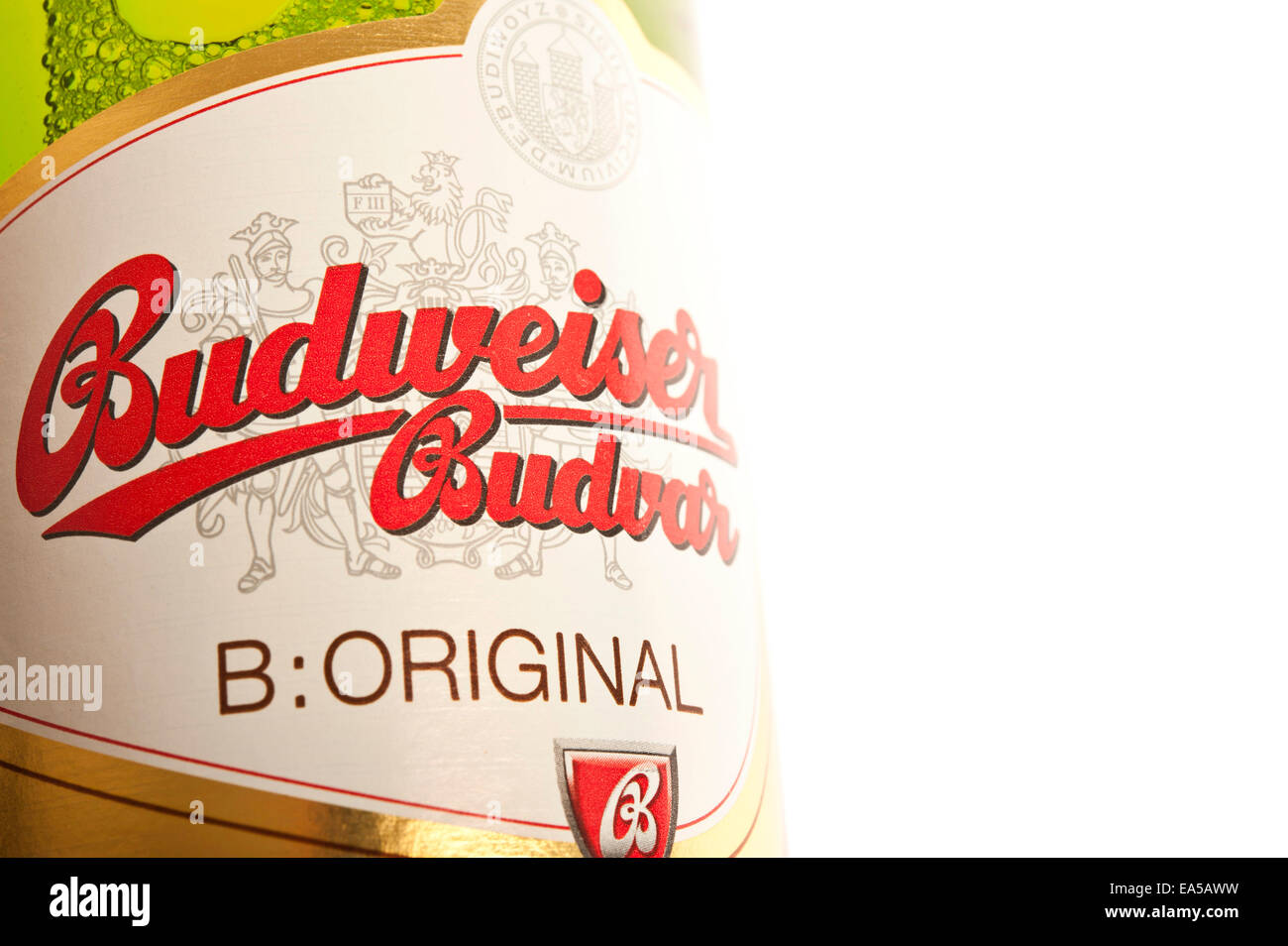 Budweiser beer bottle hi-res stock photography and images - Alamy