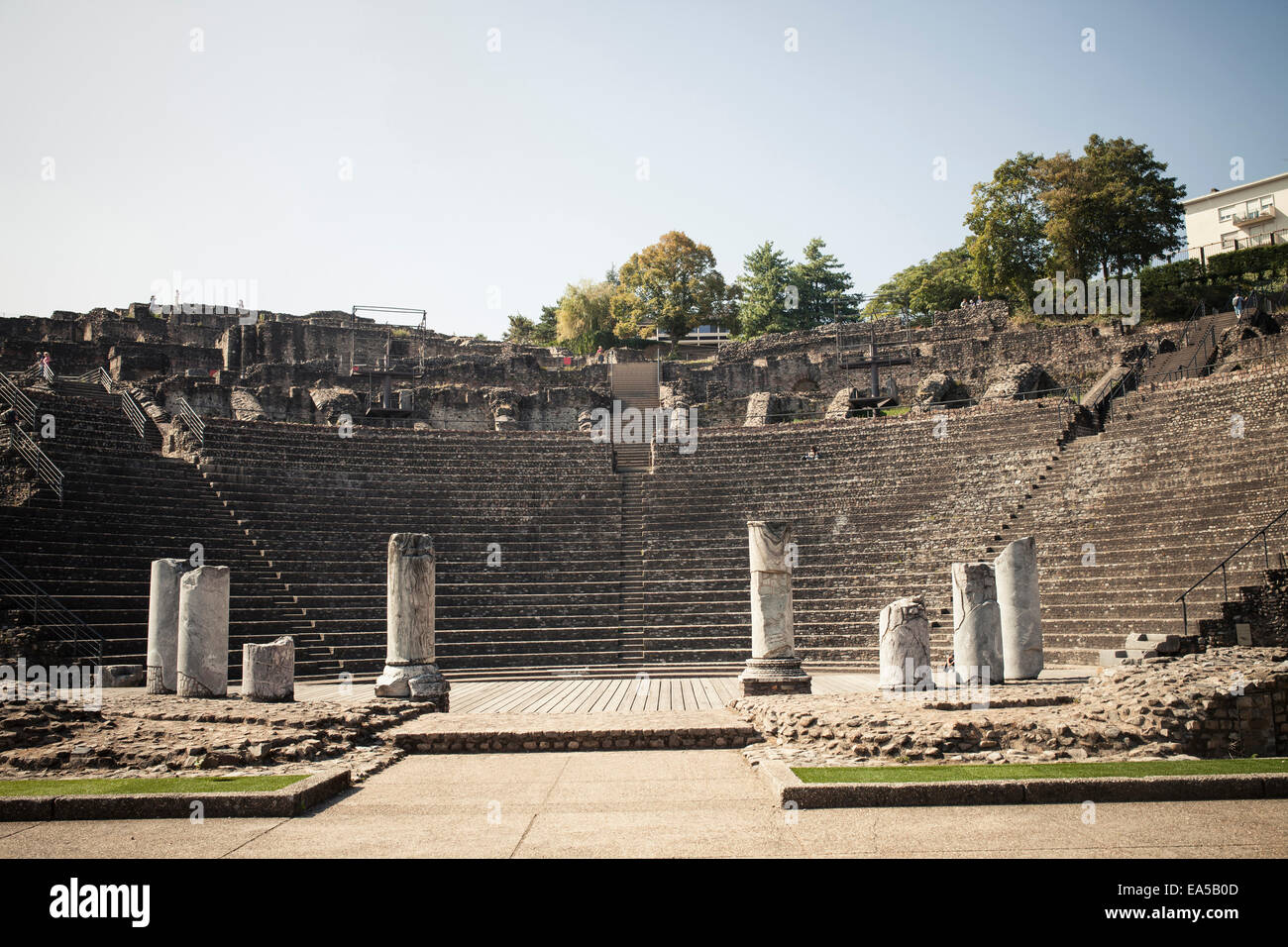 Roman amphitheatre lyon france hi-res stock photography and images - Alamy