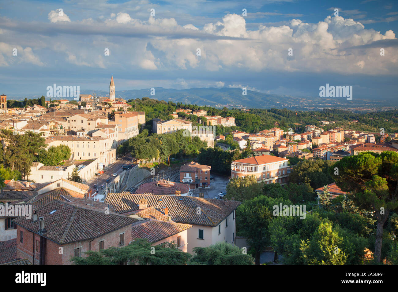 Perugia skyline hi-res stock photography and images - Alamy