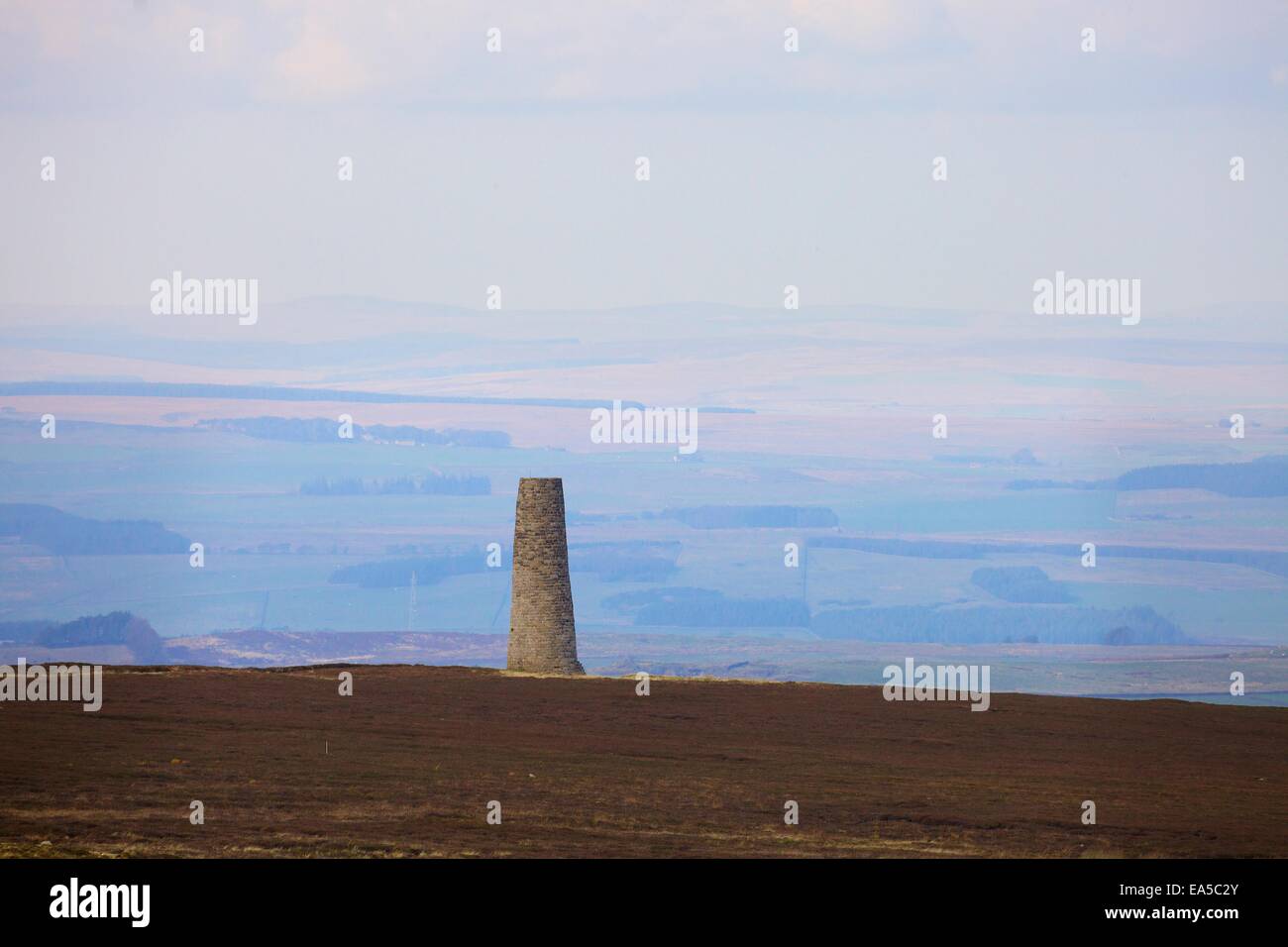 Lower Old Lead Mining Chimney, Dryburn Moor, Haltwhistle ...