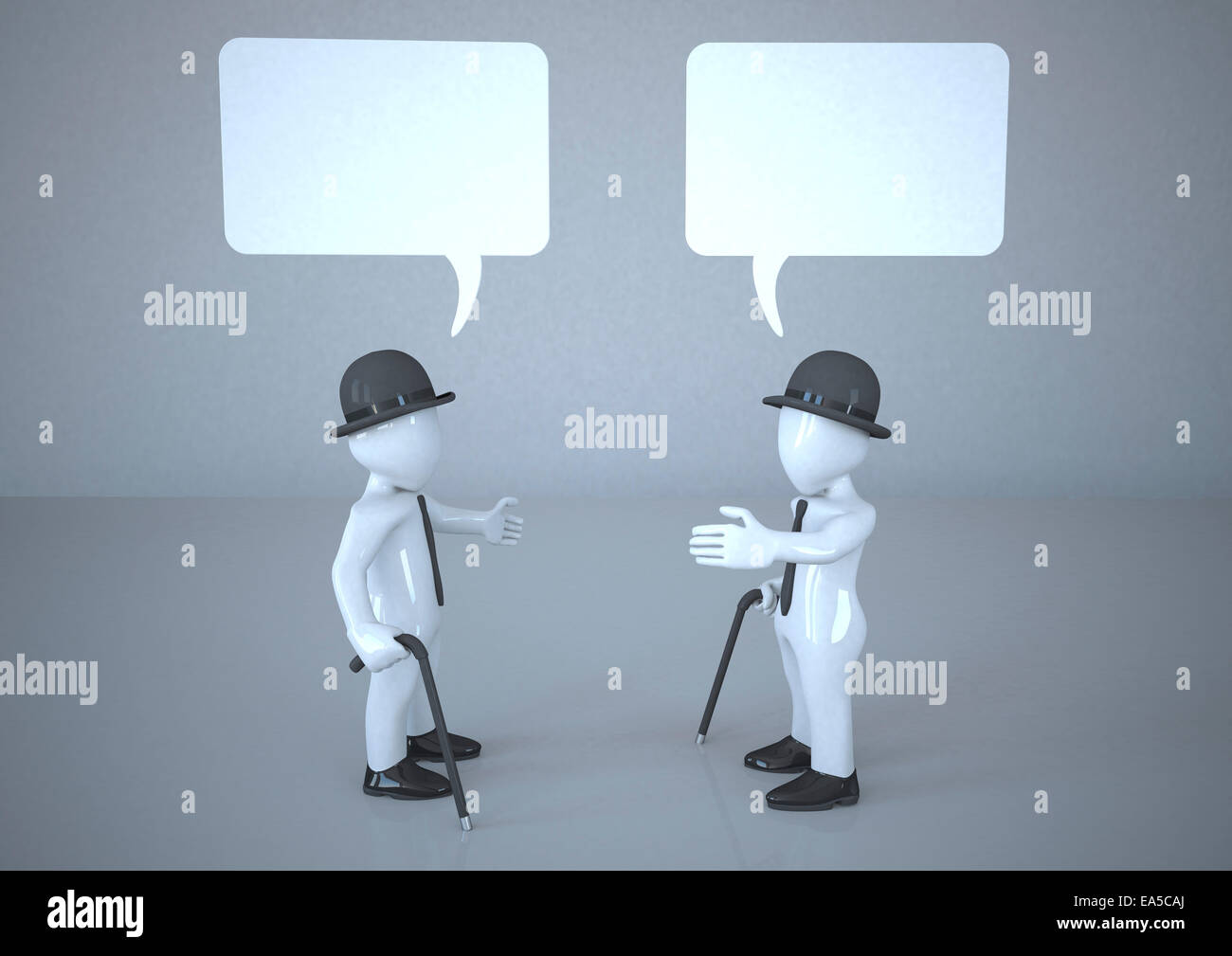 Manikins talking hi-res stock photography and images - Alamy