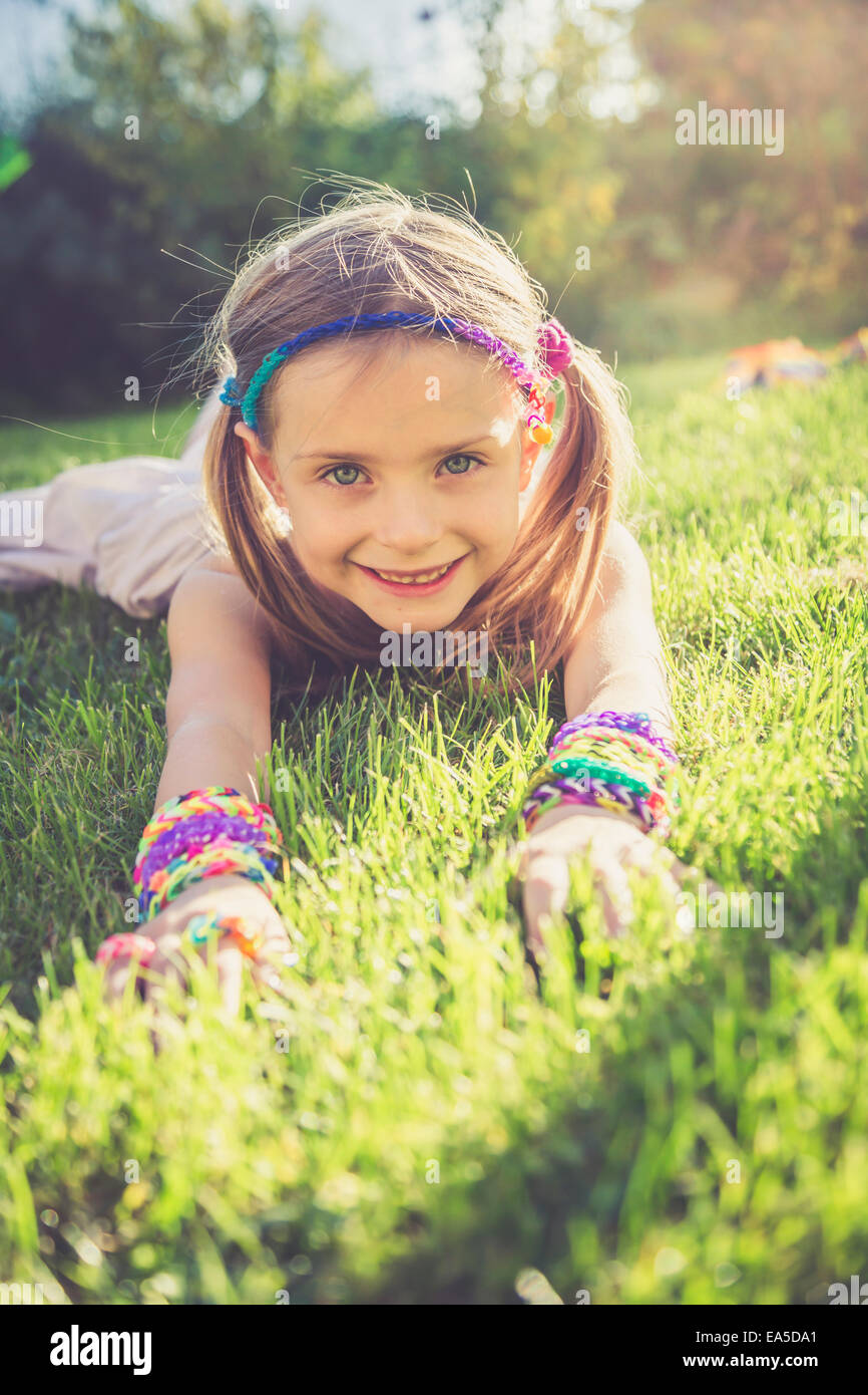 Loom band dress hi-res stock photography and images - Alamy