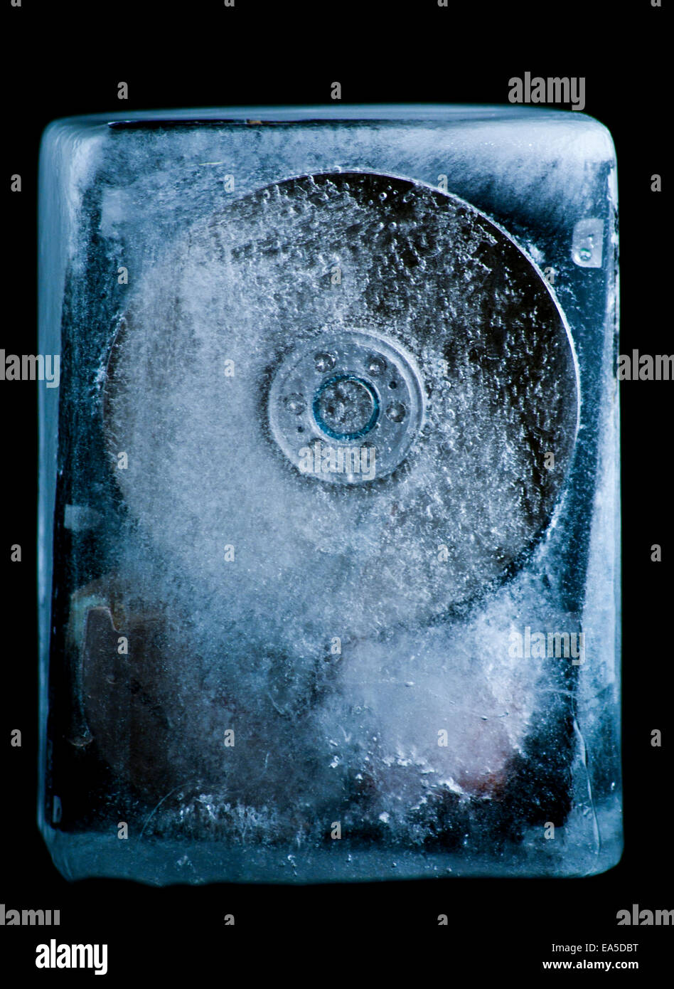Extremely cool hard drive cooling Stock Photo - Alamy