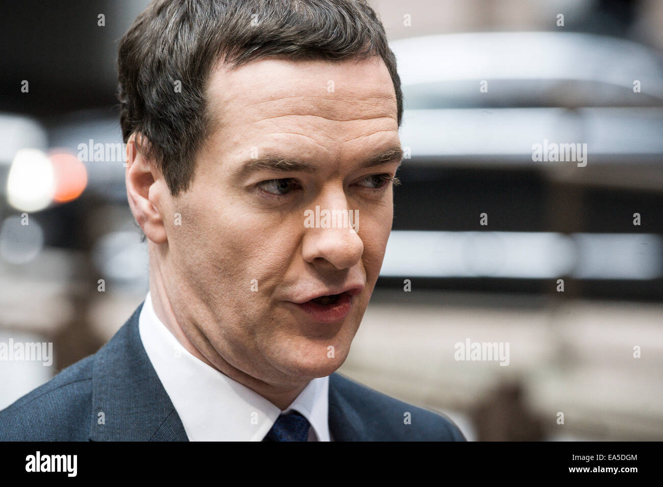 Brussels, Bxl, Belgium. 7th Nov, 2014. British Chancellor of the ...