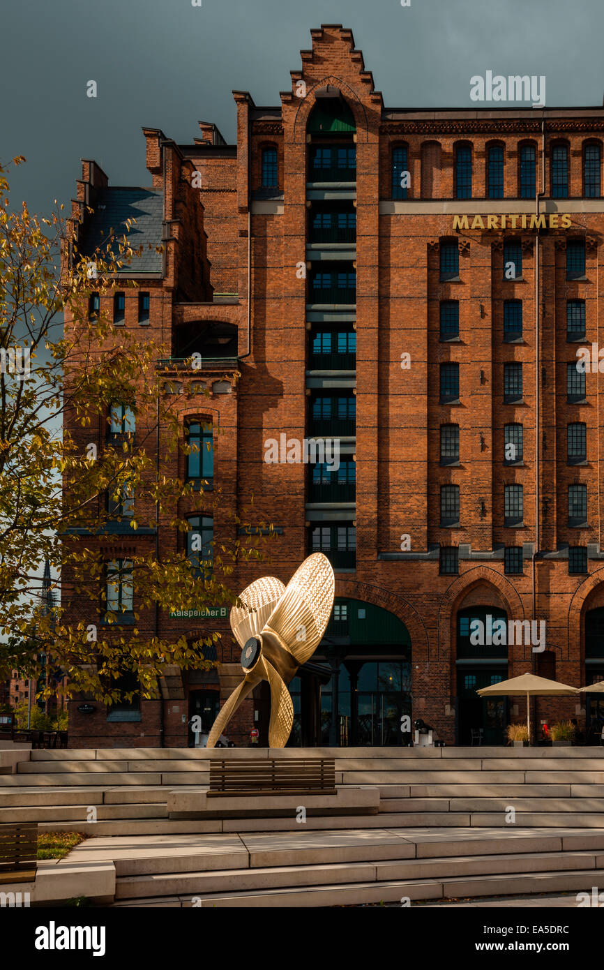 Germany, Hamburg, Hafencity, International Maritime Museum Stock Photo ...