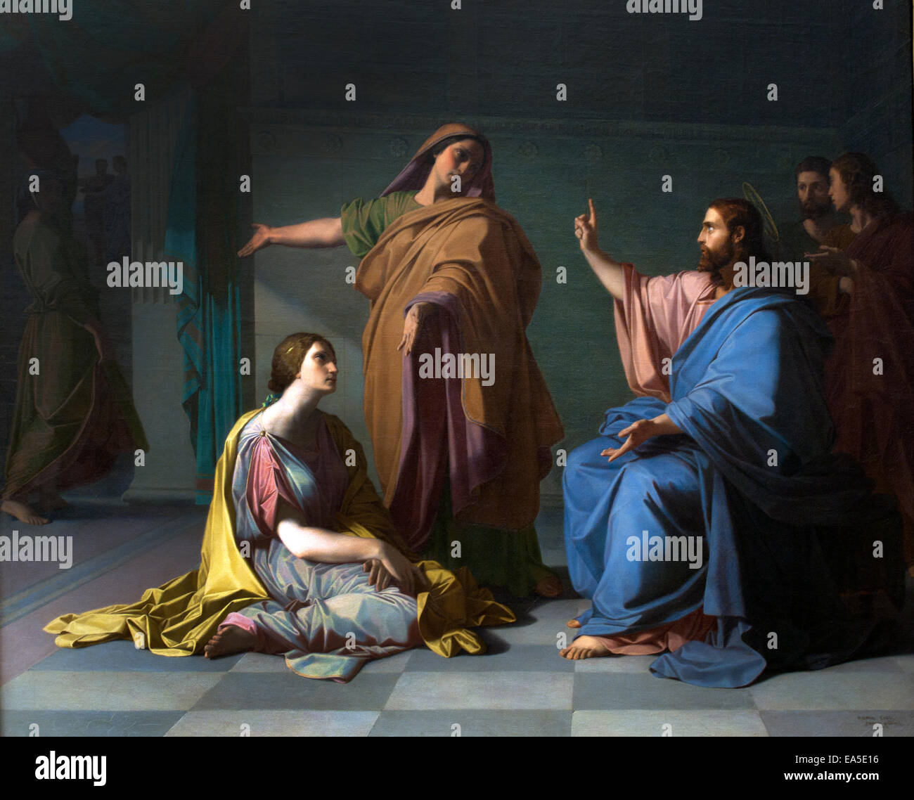 Le Christ chez Marthe et Marie - Christ with Martha and Mary by Jacques ...