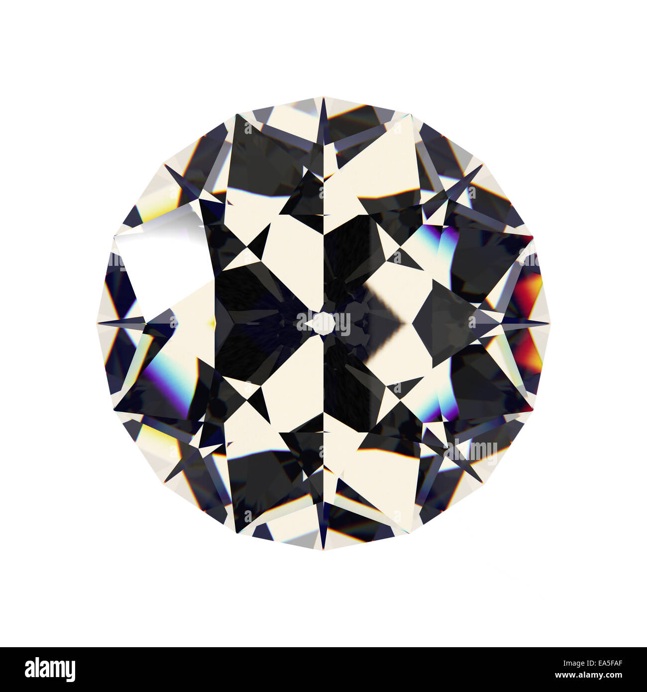 Shiny white diamond Stock Photo - Alamy