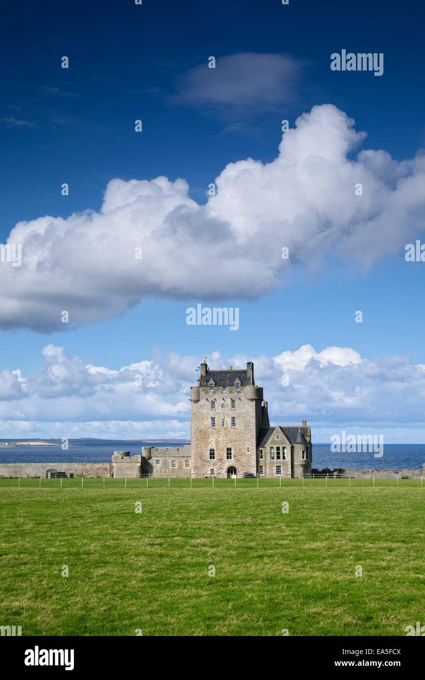 United Kingdom, Scotland, Wick, Ackergill Tower house Stock Photo - Alamy