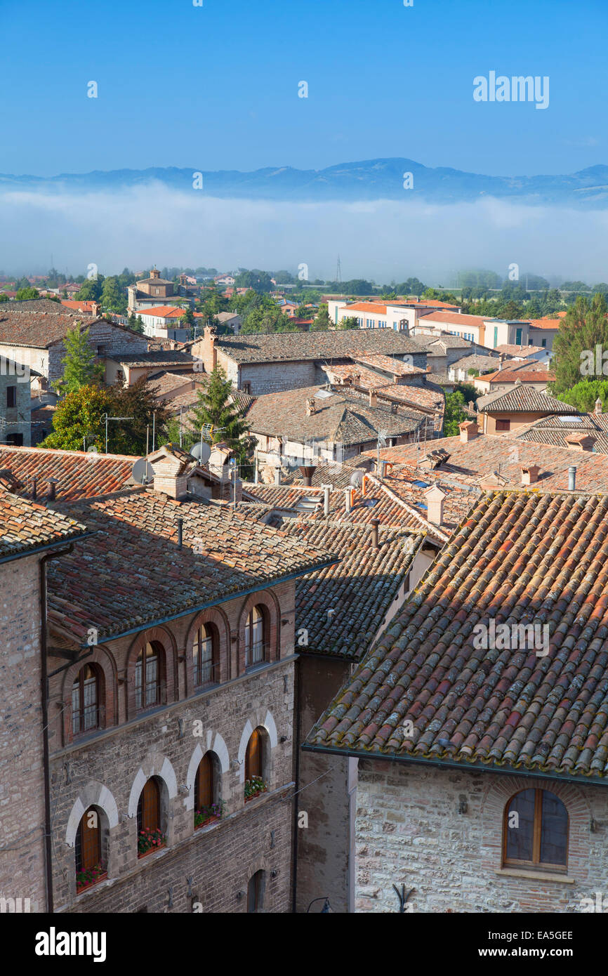 View of Gubbio, Umbria, Italy Stock Photo - Alamy
