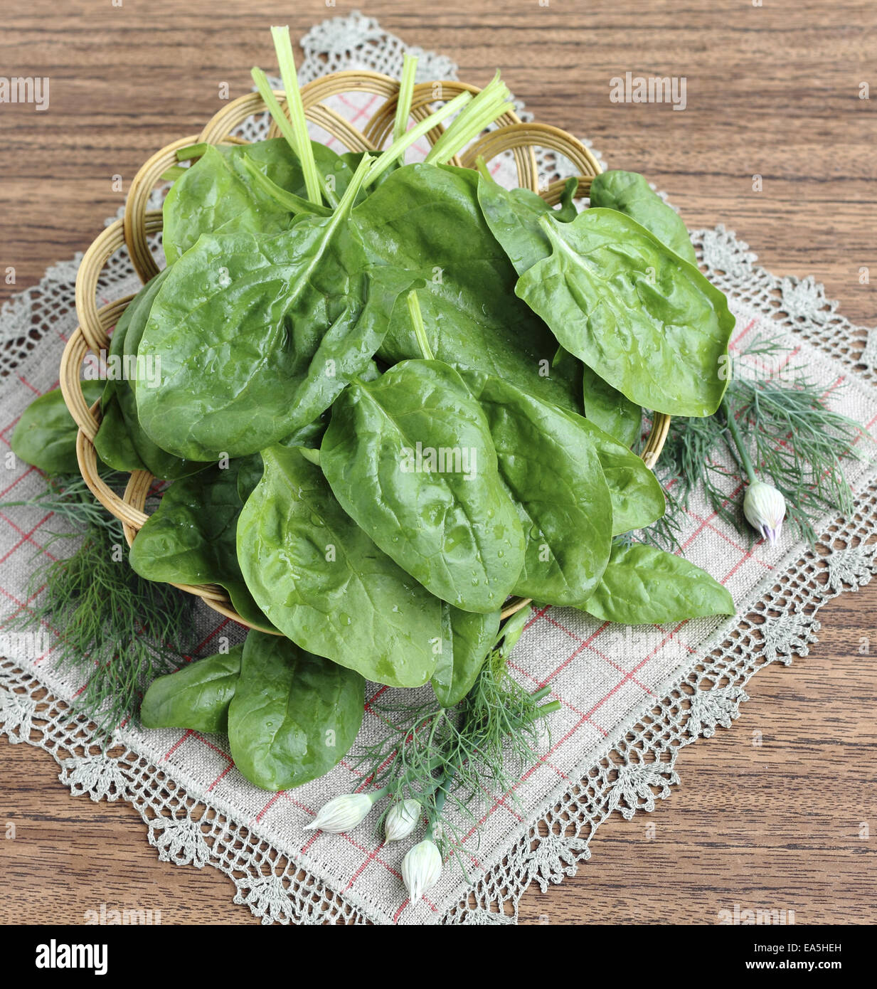 Spinach Leaves Bunch High Resolution Stock Photography and Images - Alamy