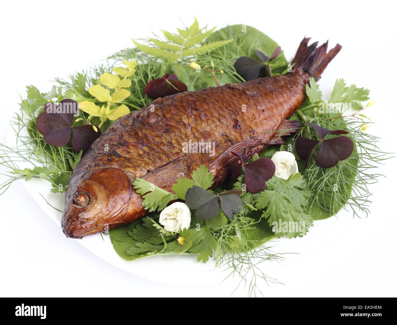 Cooked fish smoked fish hi-res stock photography and images - Alamy