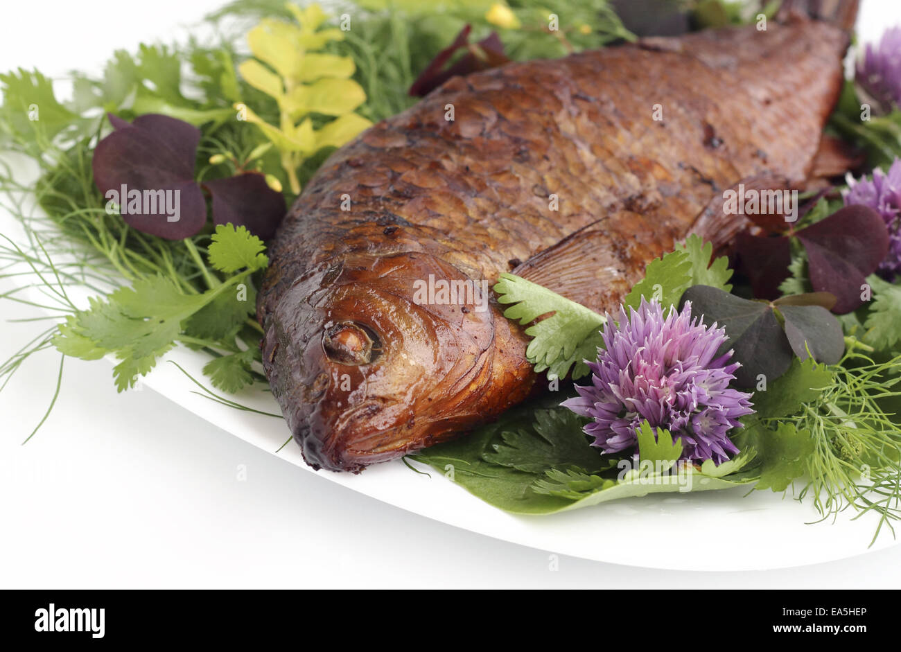 Cooked fish smoked fish hi-res stock photography and images - Alamy