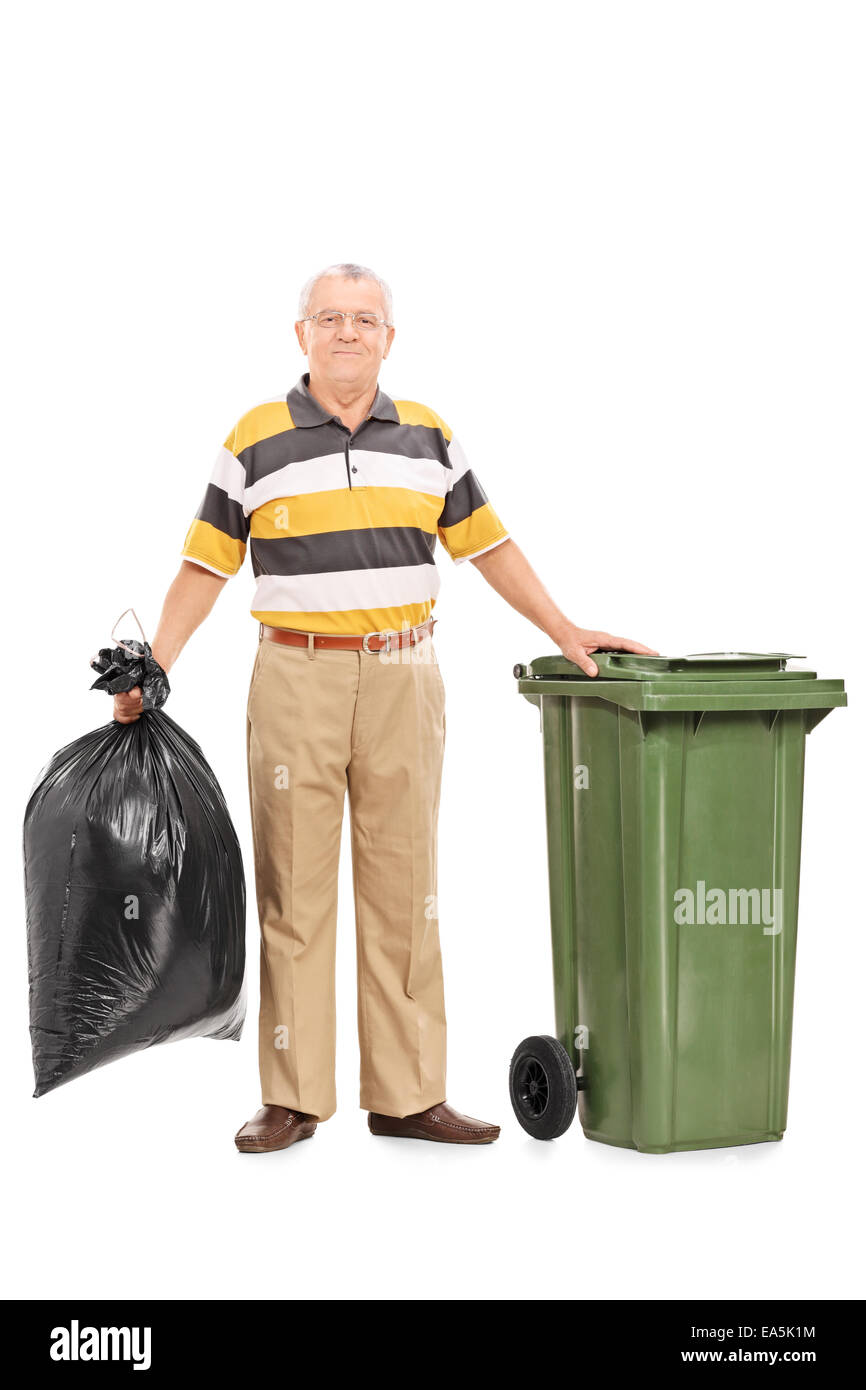Person throwing away trash hi-res stock photography and images - Alamy