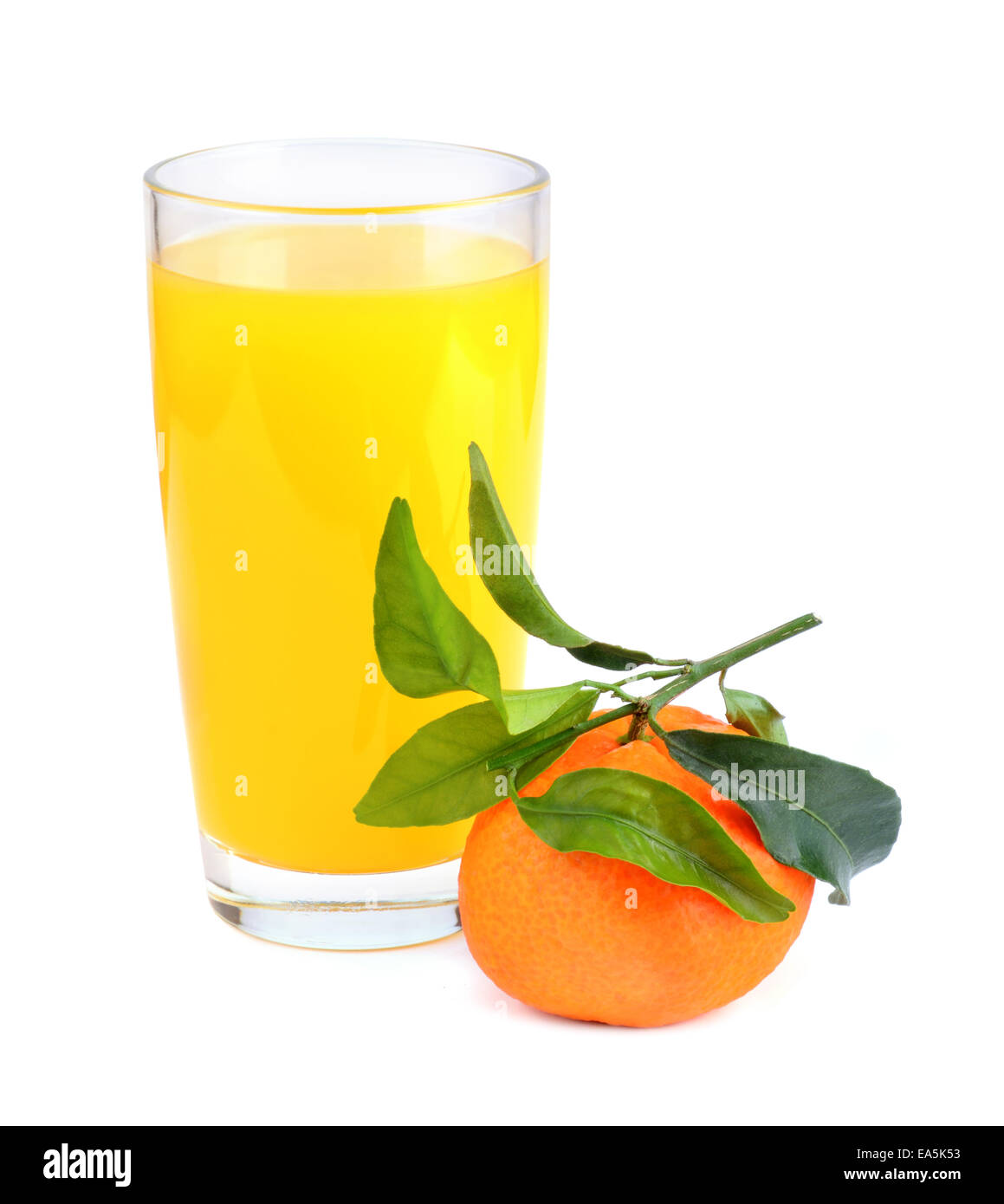 Juice in glass Stock Photo - Alamy