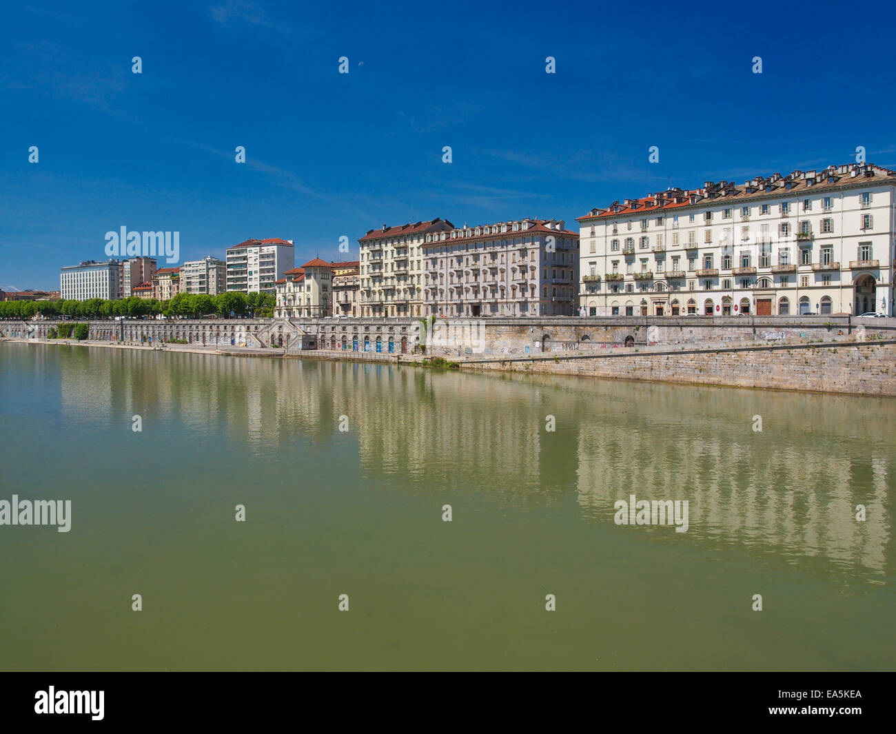 River Po Turin Stock Photo - Alamy