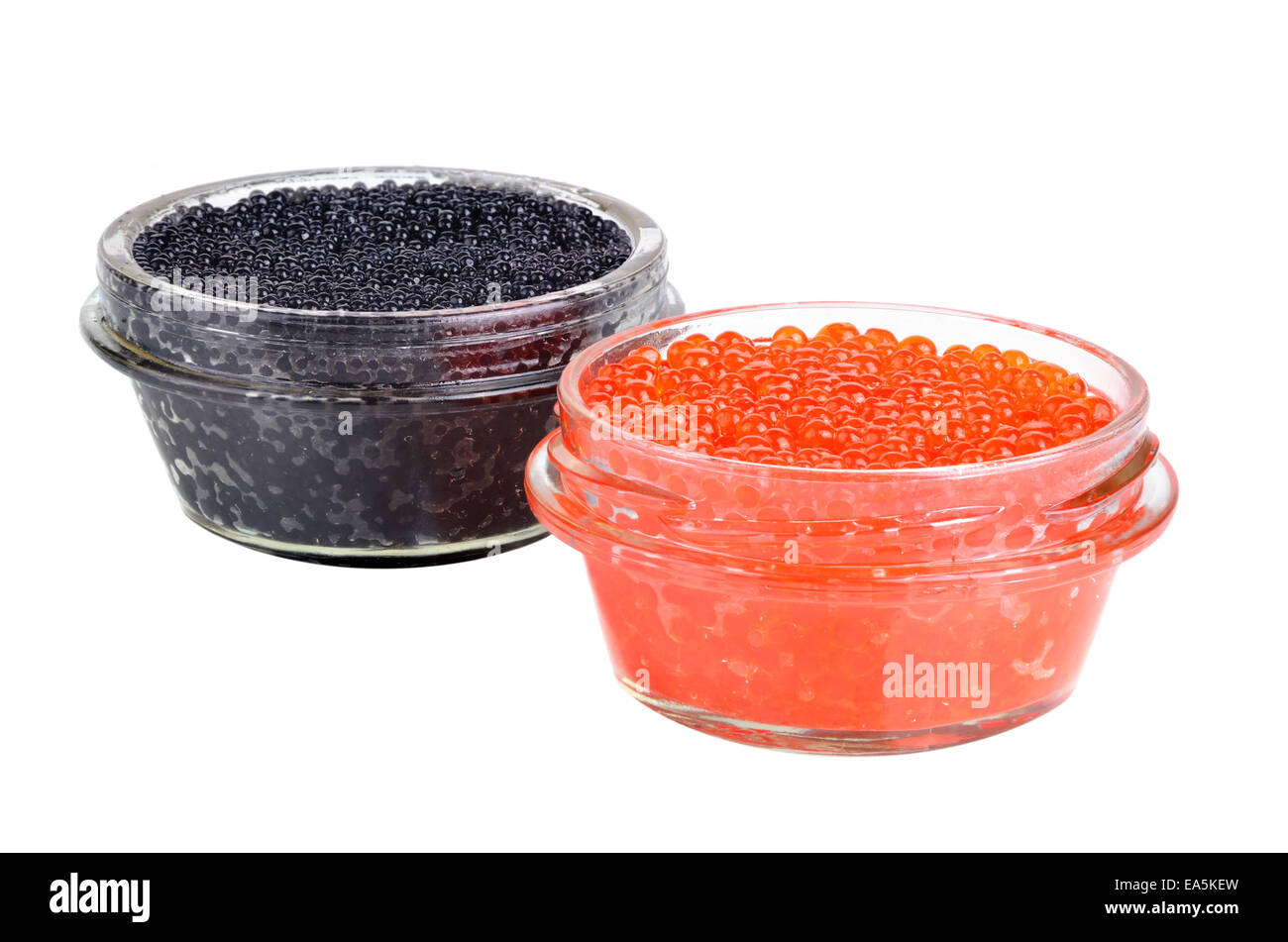 Red and black caviar Stock Photo - Alamy