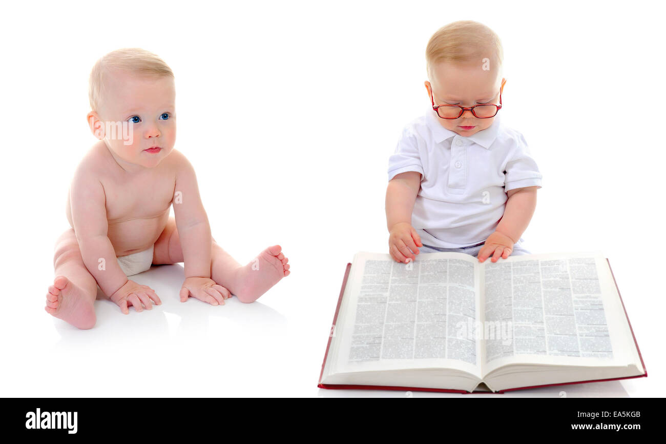 Smart brothers hi-res stock photography and images - Alamy